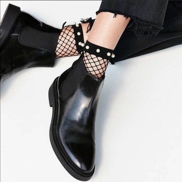 Steve Madden | Accessories | Steve Madden Fishnet Pearl Socks | Poshmark